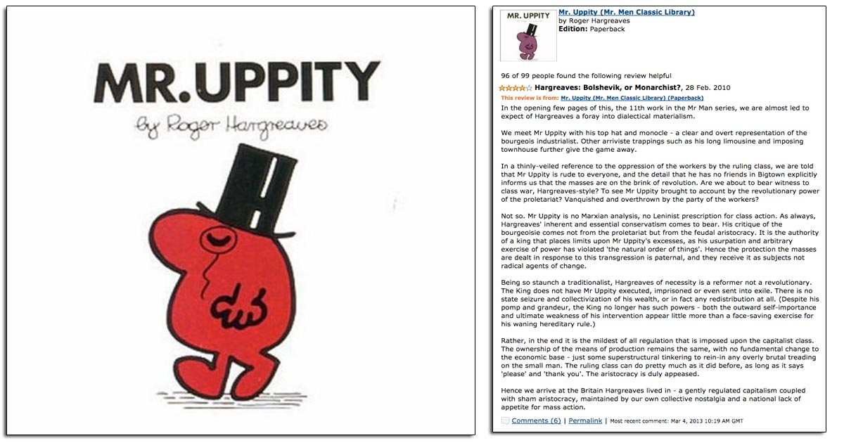 Mr Men books as an example of propaganda and conditioning for kids ...